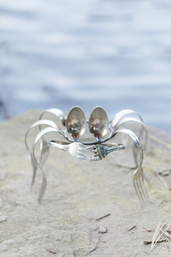 art with spoons and forks | creativeartworksblog