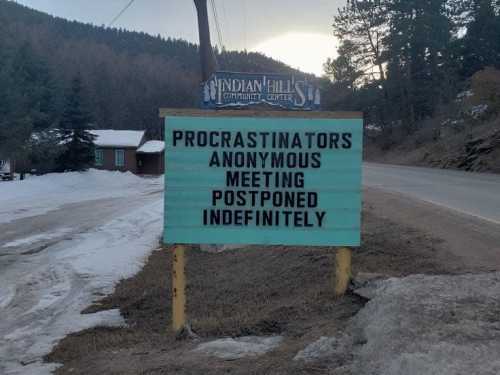 Indian Hills Signs | creativeartworksblog