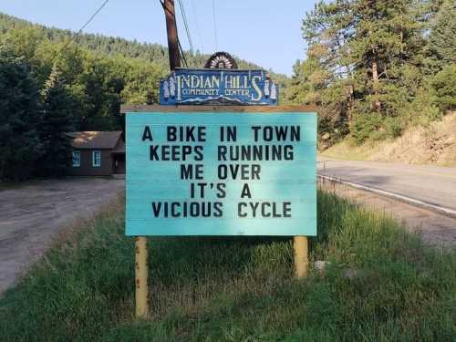 Indian Hills Signs | creativeartworksblog