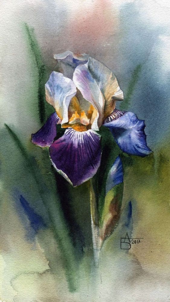 Spirit-Lifting Watercolor | creativeartworksblog