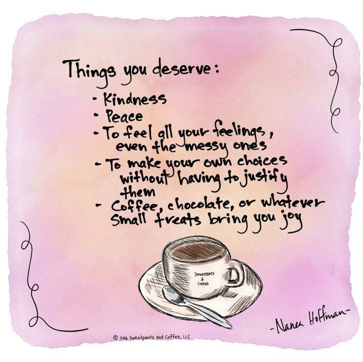 Things You Deserve | creativeartworksblog